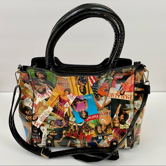 Unbranded | Bags | Michelle Obama Magazine Cover Crossbody Bag | Poshmark